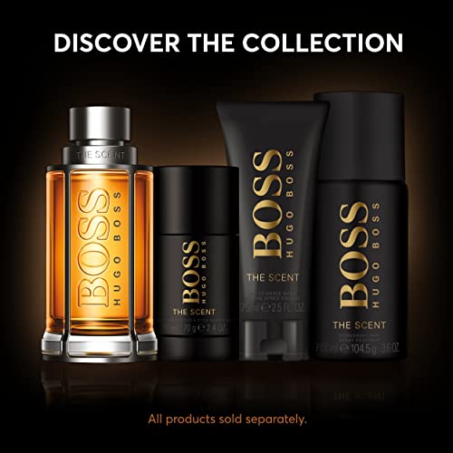 Hugo Boss The Scent Deodorant Stick for Men β With Notes of Ginger, Maninka Fruit & Leather Accords β 2.4 oz.