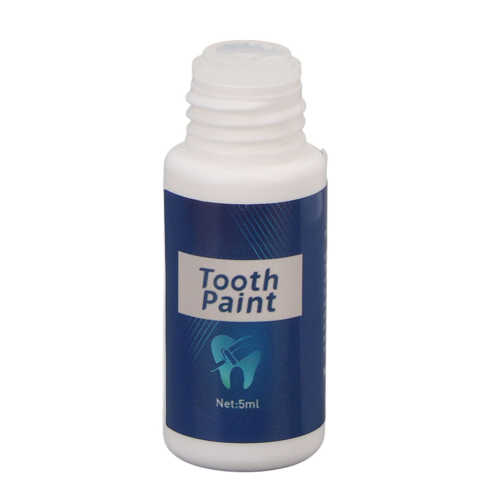 Tooth Paint, 5ml Instant Teeth Whitening Paint, Professional Teeth Whitening Sensitive Teeth Whitener, Gentle White Paint for Teeth, Remove Stains, Tooth Polish Uptight White