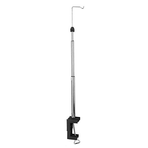 Rotary Tool Hold Hanger Stand Clamp, Telescopic Electric Mill Soft Shaft Bracket Round Grinder Holder Rotatory Grinder Mini Drill Holder Shaft Hanger Stand Rotatory Tool Accessories