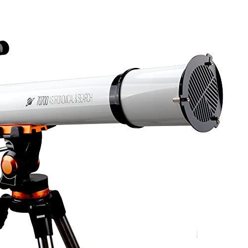 Starboosa Bahtinov Mask Focusing Mask for Telescopes - 80 Bahtinov Mask for a Tube Outer Diameter from 78-103mm (3.07" to 4.06") - can be Mounted with Brass Bolt Inside or Outside