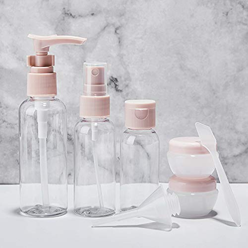 Travel Bottles for Toiletries Containers,8pcs Leak Proof Squeezable Refillable Travel Accessories Conditioner Bottles for Airplane Travel Essentials Vacation Cruise Accessories