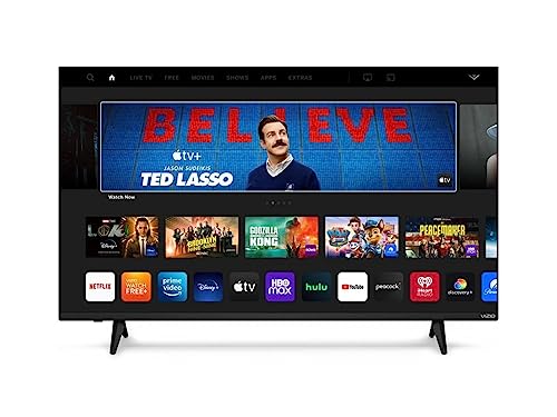 VIZIO 65-inch V-Series 4K LED HDR Smart TV w/AMD FreeSync, Dolby Vision, WiFi 6E, & Smart Home Compatibility + Free Wall Mount (No Stands) - V655M-K03 (Renewed)