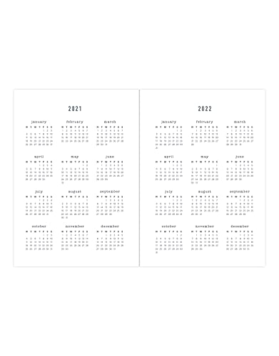 Letts Inspire A6 week to view 2022 diary - white