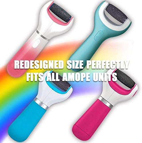 Premium 6 Extra Coarse & 7 Regular Coarse Replacement Refill Roller for Amope Pedi Refills Electronic Perfect Foot File