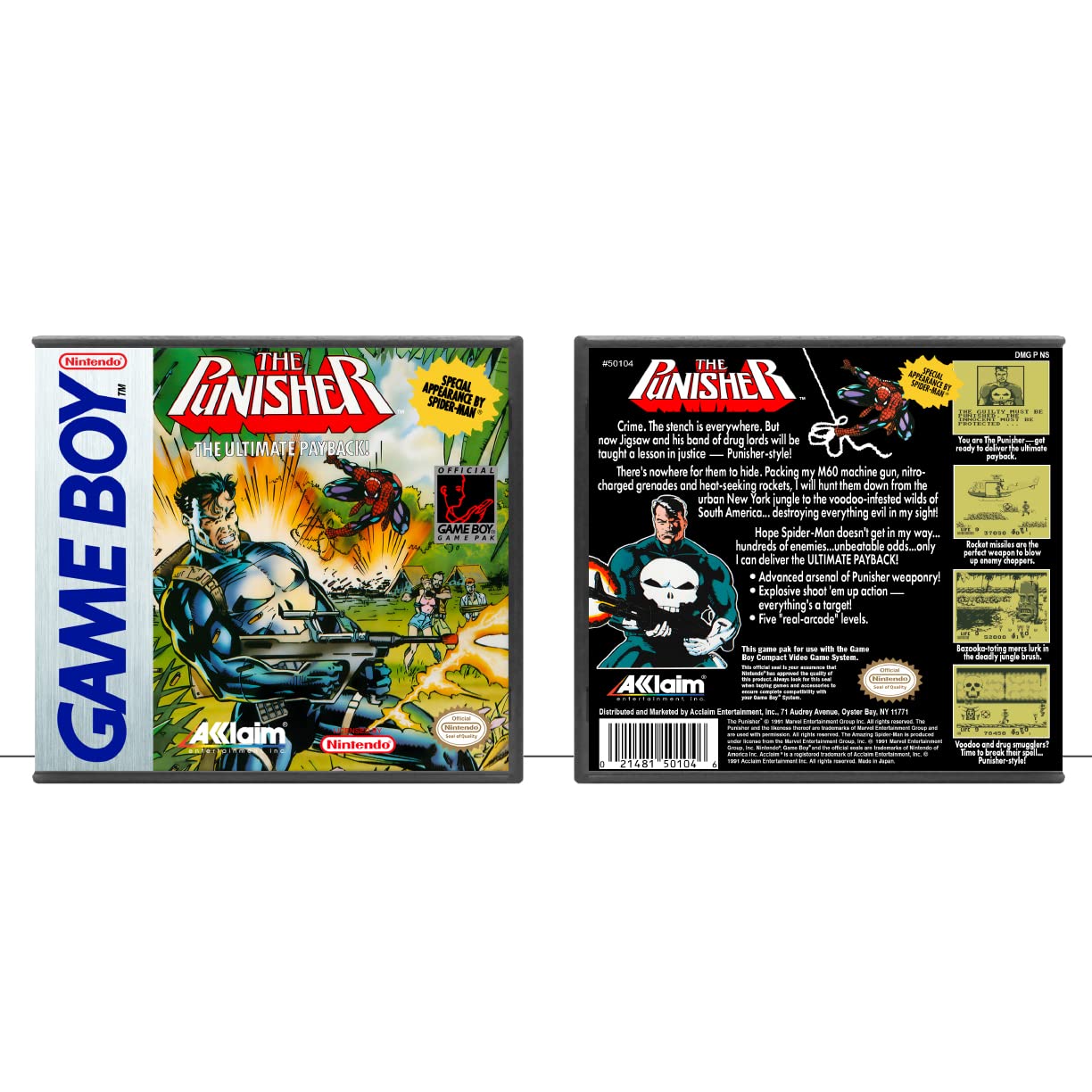 Punisher, The | (GB) Game Boy - Game Case Only - No Game