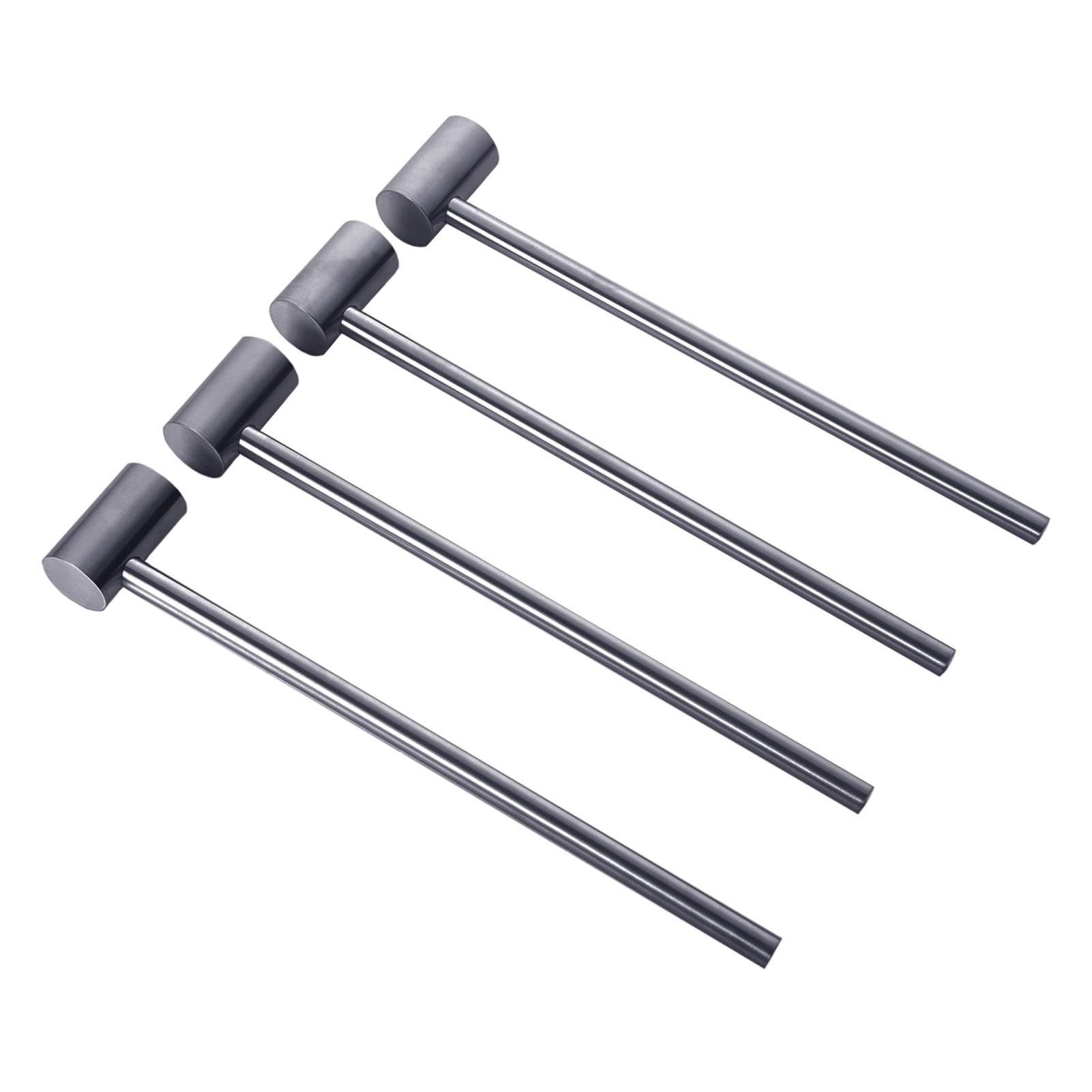 Towel Warmer Rack | 4-Bar Electric Towel Warmer Racks Wall Mounted - Stainless Steel Temperature Adjustable Waterproof Drying Rack with Built-in Timer for Kitchen, Bathroom