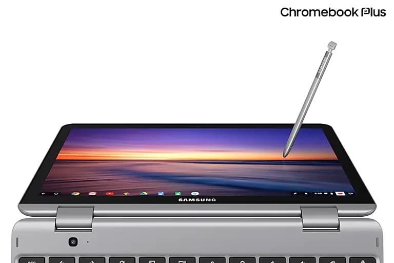 SAMSUNG Touch V2 Convertible 2-in-1 Ultra Slim Laptop Intel Dual Core Processor 4GB RAM 64GB eMMC 12.2in Full HD Dual Camera Chrome OS (Renewed)