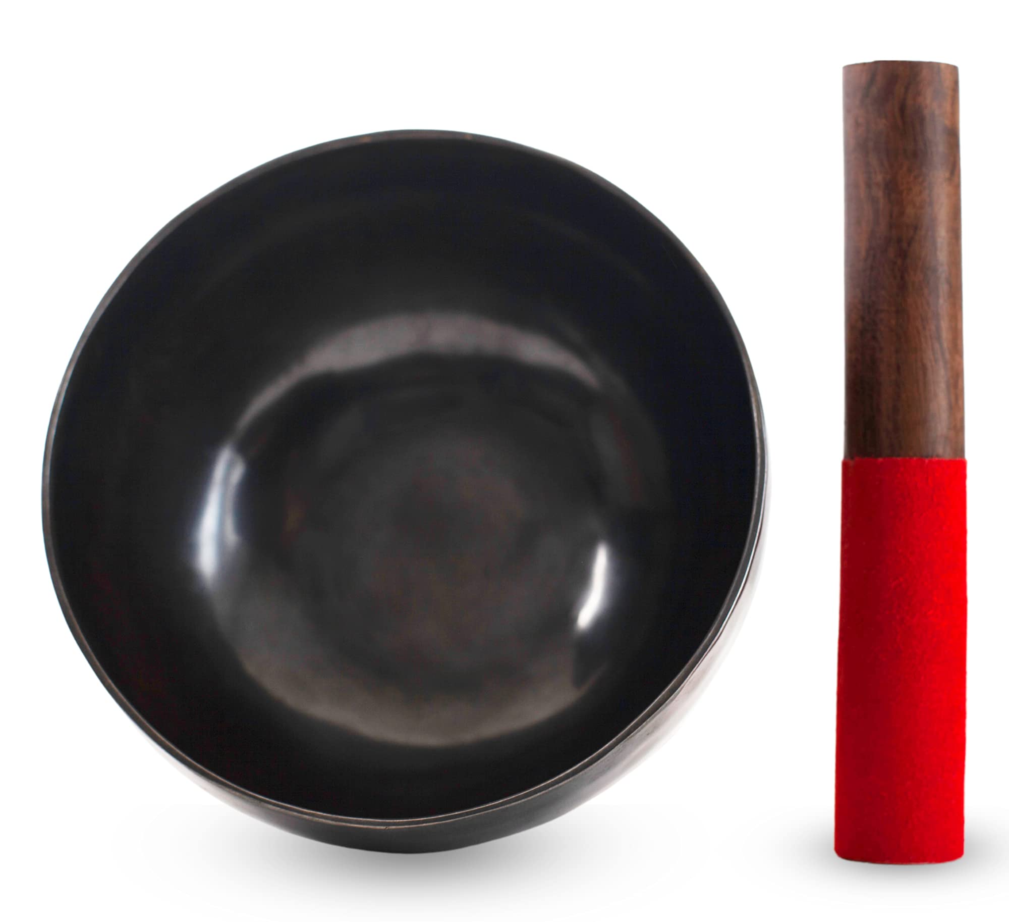 Large Tibetan Singing Bowl Set - Master Grade Healing Chakra Sound Bath Meditation Yoga 7 Metal Bronze