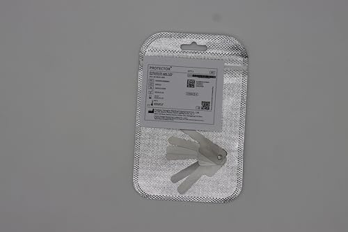 Orthodontic Gap Ruler Dental Interproximal Reduction Gauge Ruler Tooth Gap Measuring IPR System Stainless Steel Orthodontic Instrument