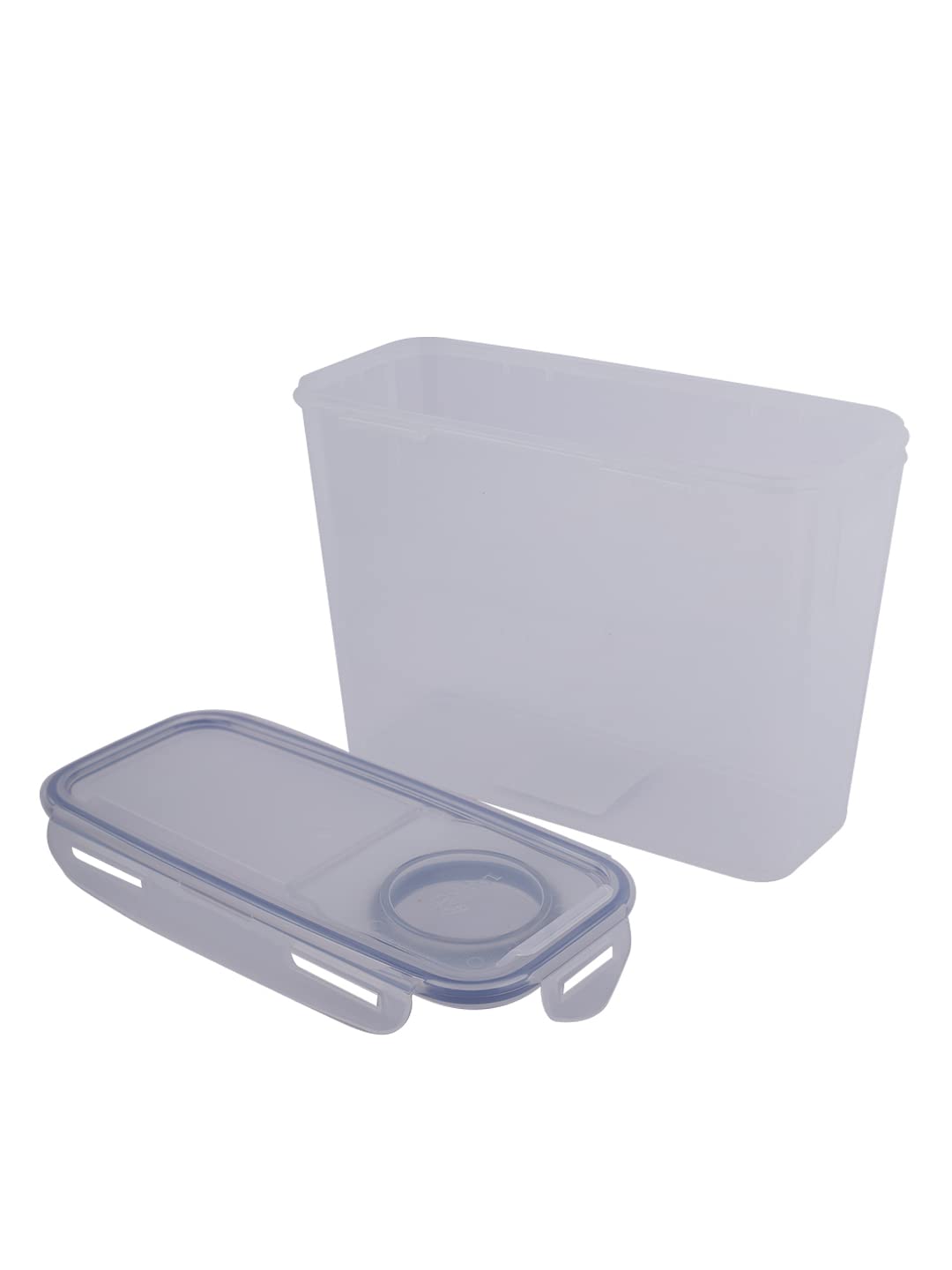LocknLock Easy Essentials Food Storage with Flip Lid/Airtight container, BPA Free, 10.1-Cup, Clear