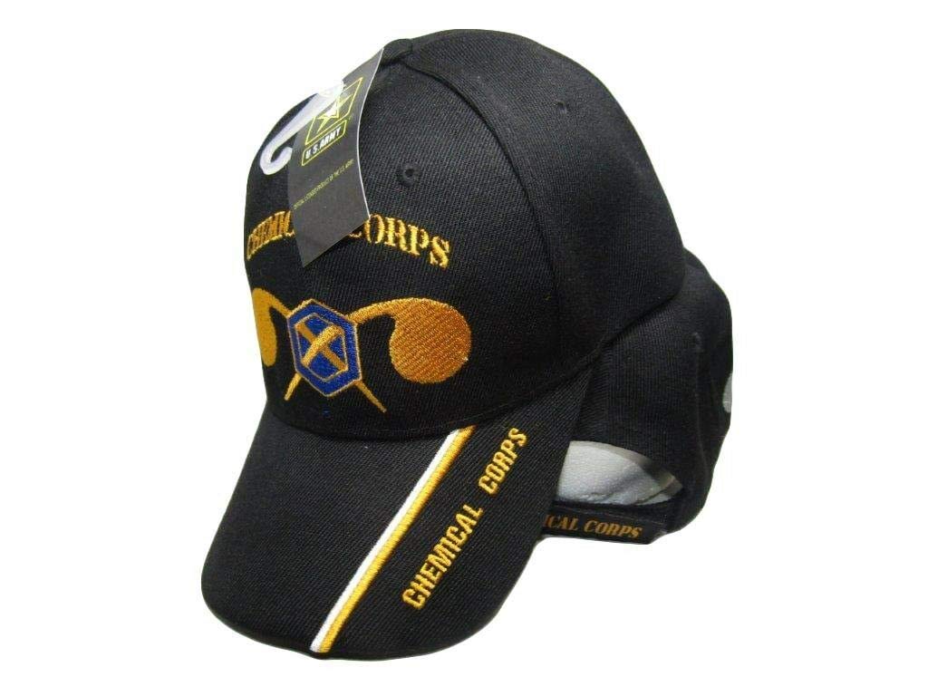Let it Fly U.S. Army Chemical Corps Shadow Black Embroidered Hat Cap