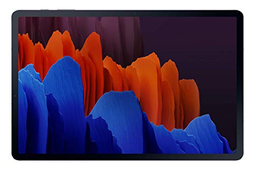 SAMSUNG Galaxy Tab S7+ (5G Tablet) LTE/WiFi (T-Mobile), Mystic Black - 128 GB (2020 Model - US Version & Warranty) - SM-T978UZKATMB (Renewed)