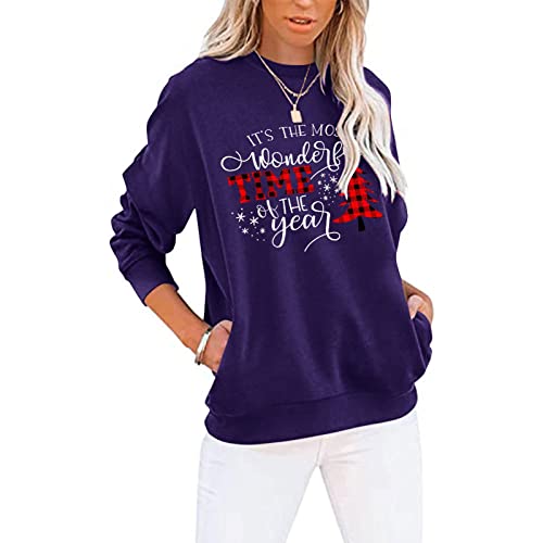Pullover Windbreaker Sweaters For Women Cute Pink Tshirts Shirts For Women Pullover Women Sweatshirt Long Sleeve