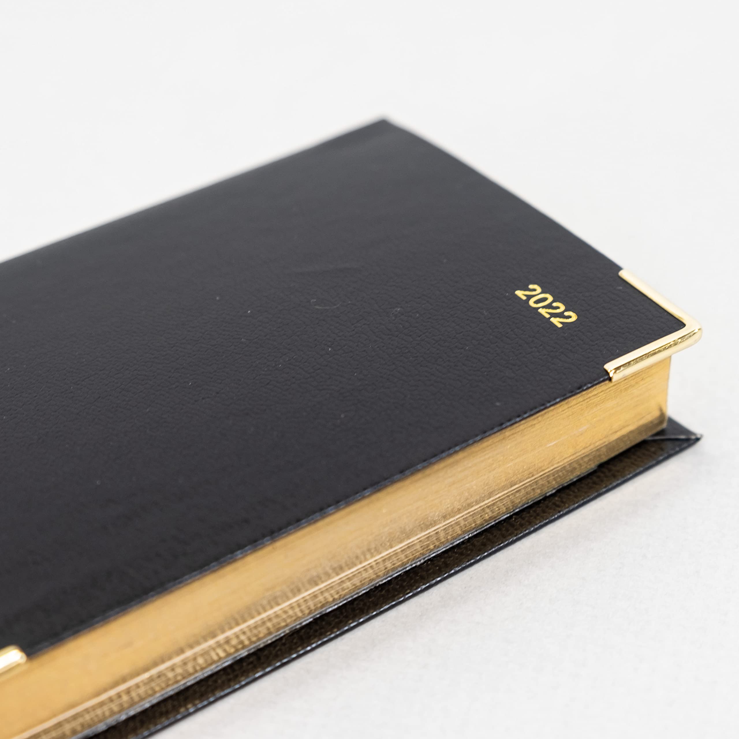 LETTS Classic Daily Planner, 12 Months, January to December, 2022, Day Per Page, 4.25" x 2.75", Black (C12EBK-22)