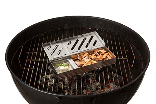 Taylor 849GW Durable Smokers, Silver