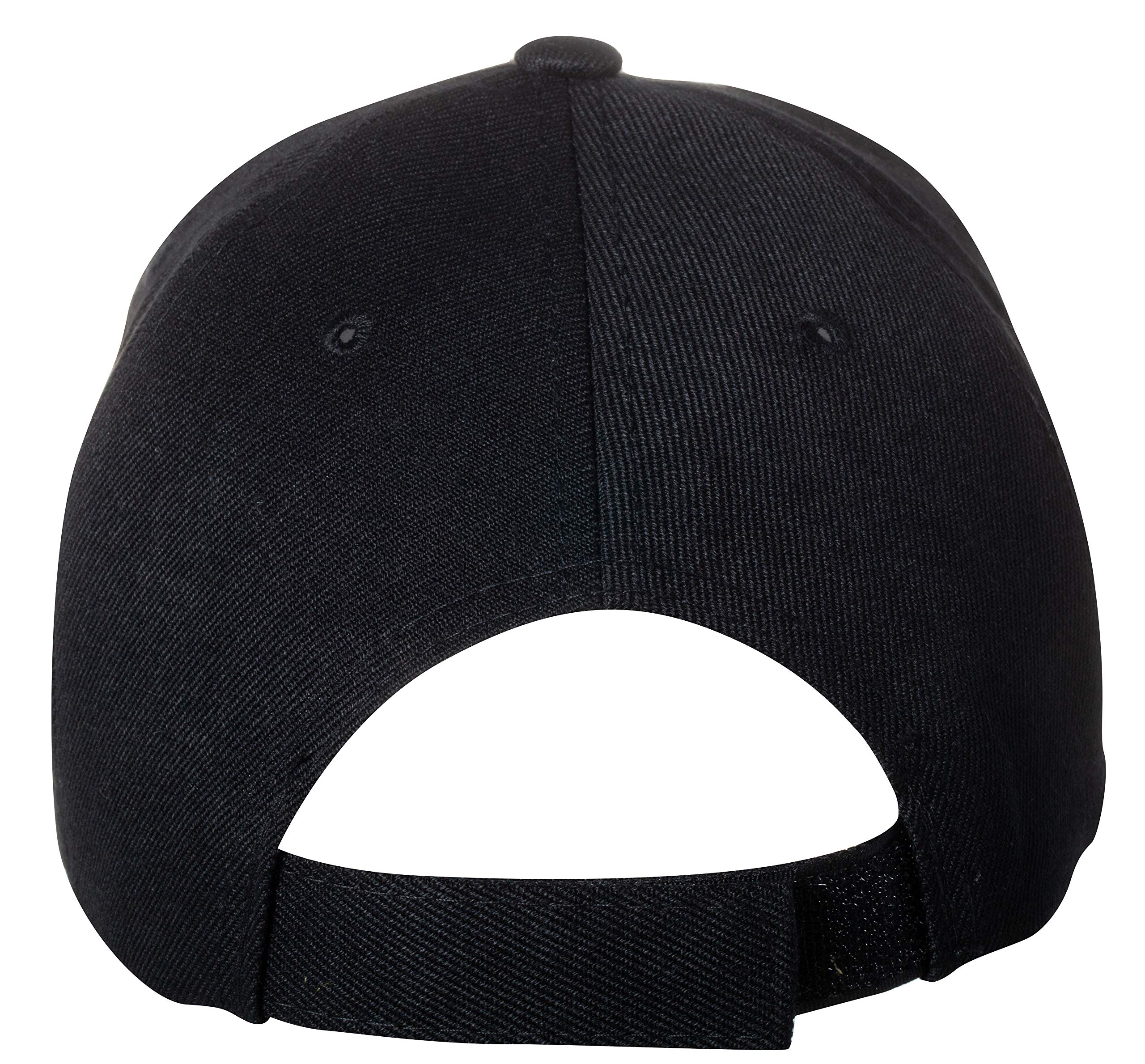 I Am A Veteran My Oath of Enlistment Has No Expiration Date Embroidered Black Baseball Cap