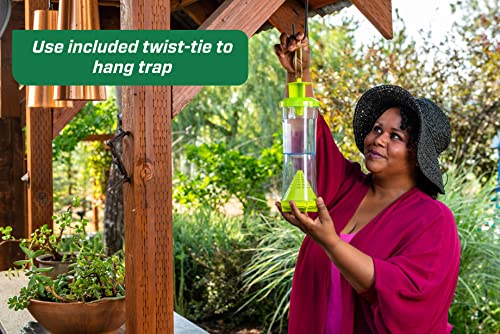 RESCUE! WHY Trap for Wasps, Hornets, & Yellowjackets β Hanging Outdoor Trap