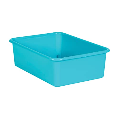 Teacher Created ResourcesÂŽ Teal Large Plastic Storage Bin