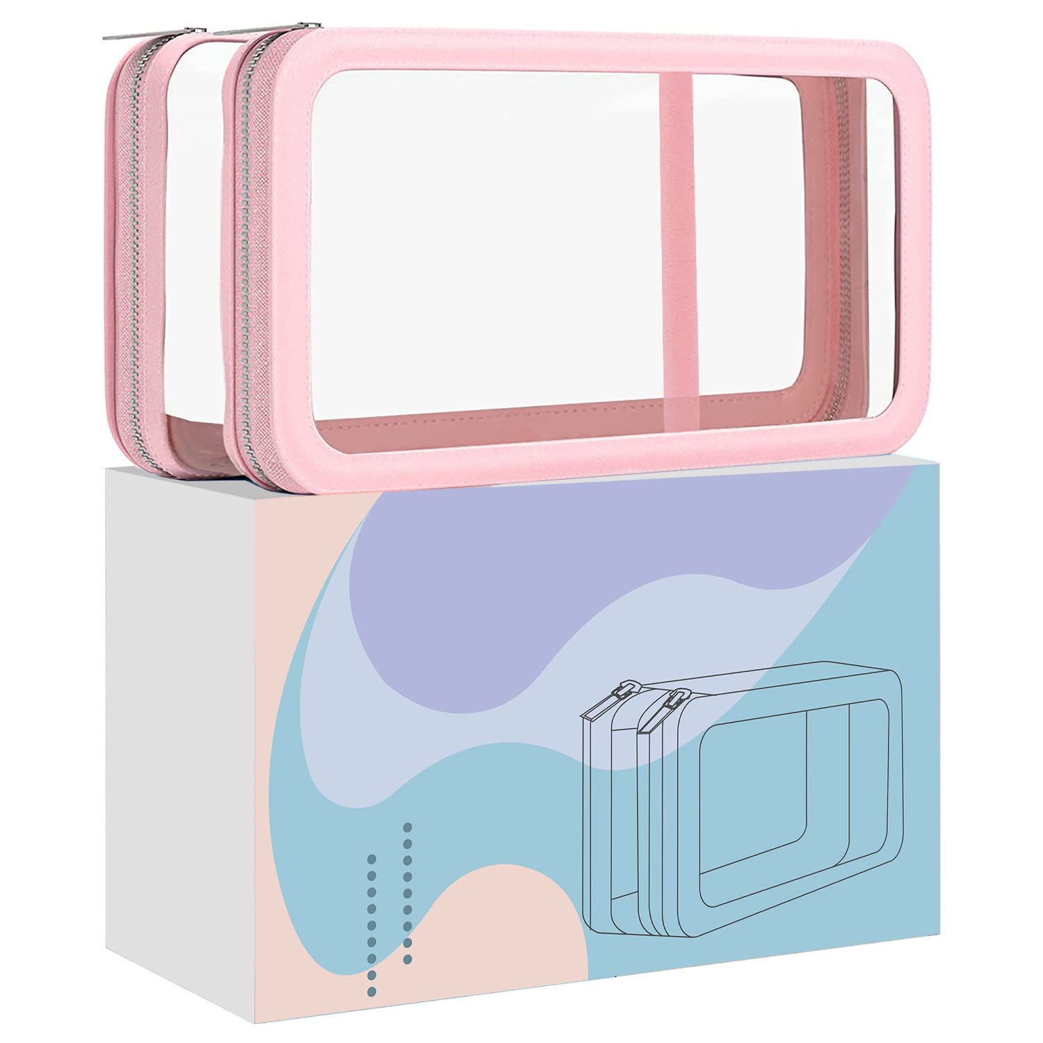 SAOQI Womens,Mens,Boys,Girls,Unisex's Minimalist Style, Pink, KKY-96