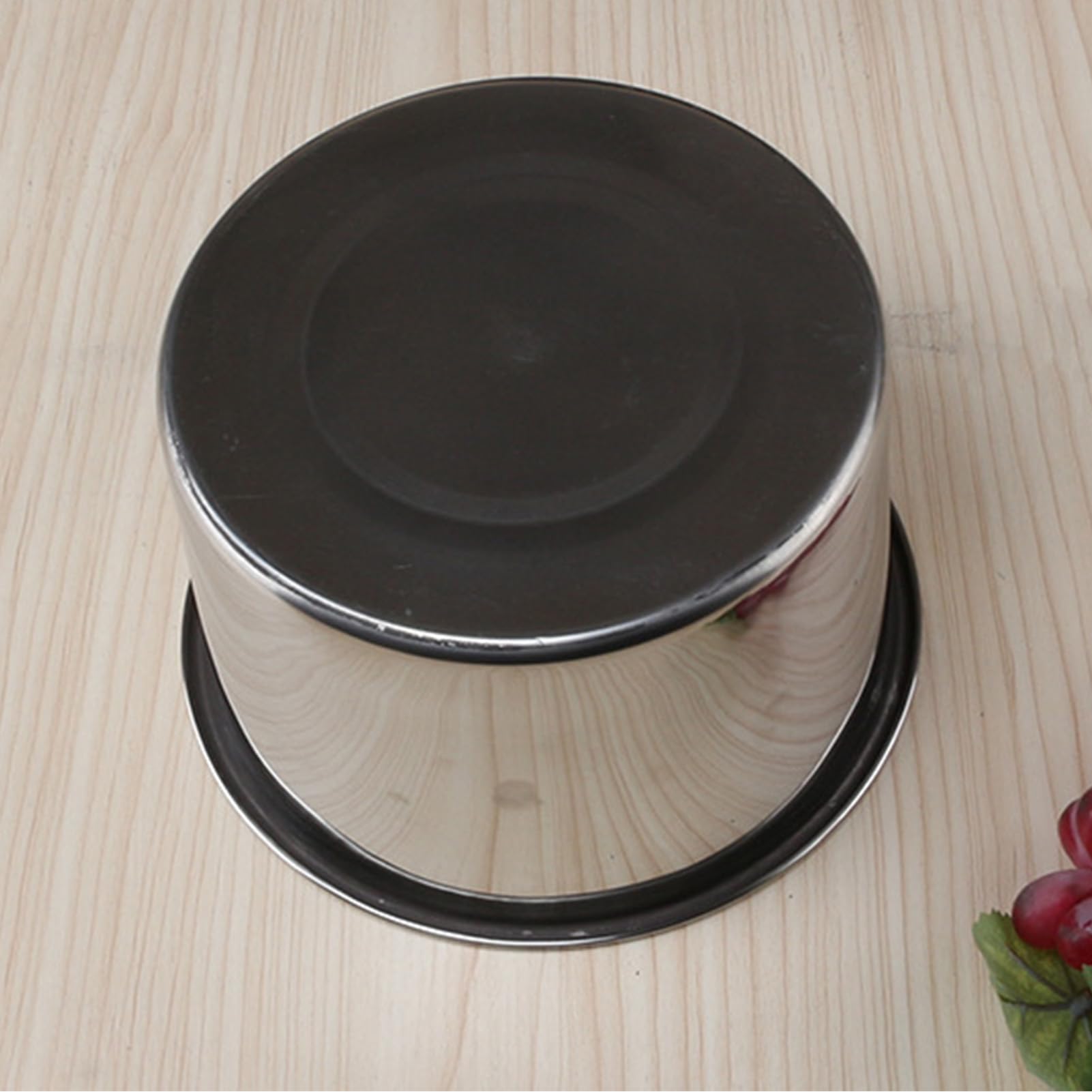 Stew Pot Stainless Steel Non Stick Lid Soup Seasoning Container Kitchen Utensil (S(15.2x8.8x3.1cm))