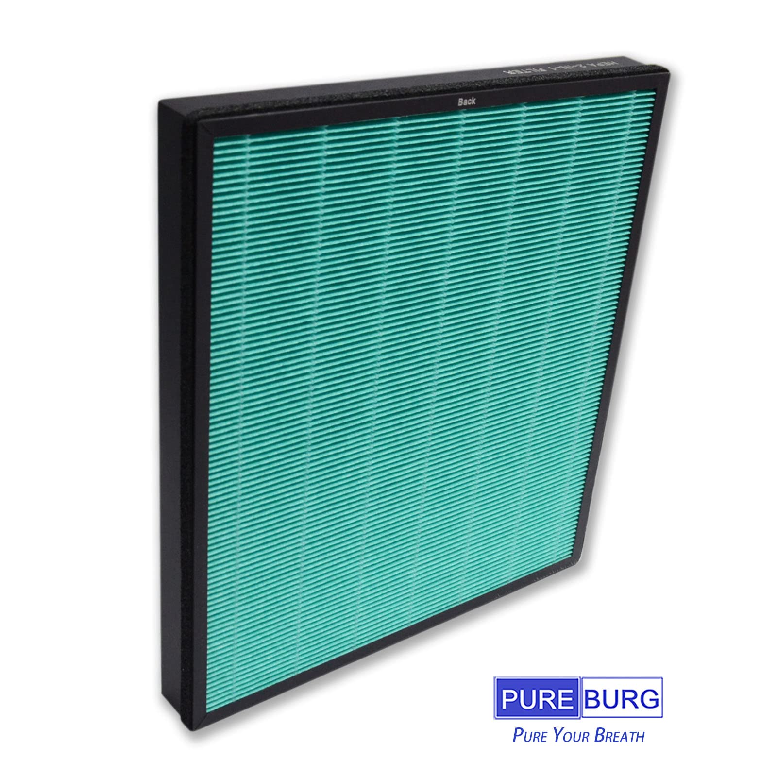 PUREBURG 1-Pack Replacement 2-IN-1 MAX2 High-efficiency HEPA Filter Compatible with Coway Airmega Air Purifiers, 250/250S (AP-1720H/AP-1720G), AP-1720-FP
