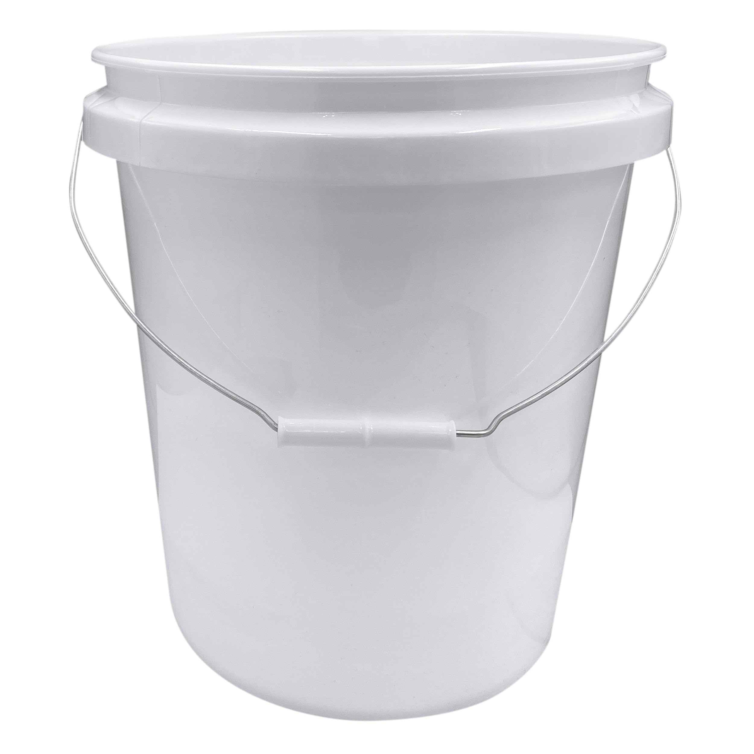 VVloop 5 Gallon Plastic Pail, White,Buckets, Commercial mop Buckets, Paint Buckets