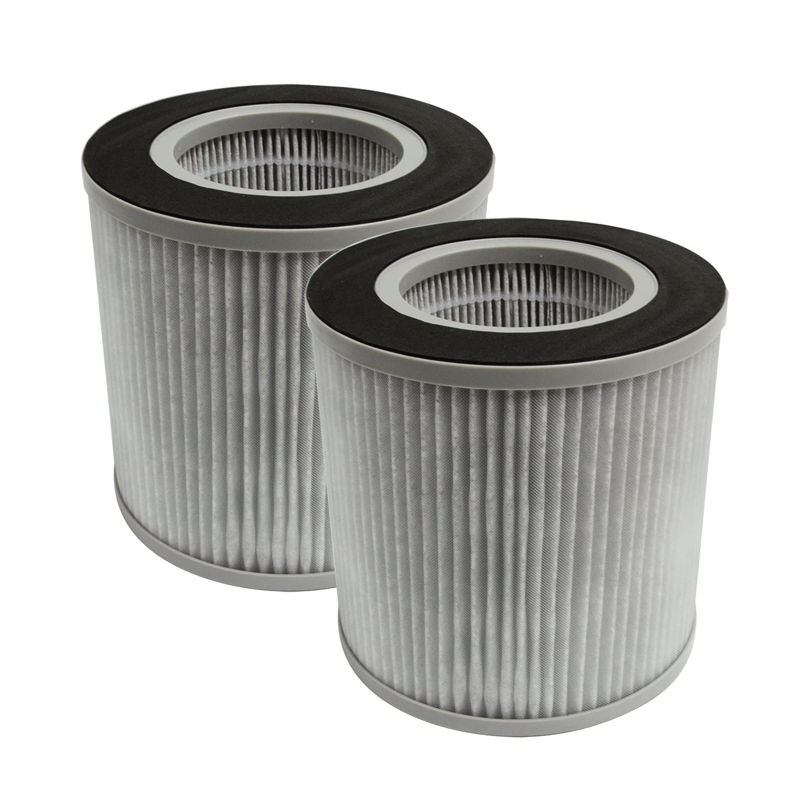 PUREBURG Replacement Filters Compatible with MEGAWISE EPI235A Air Purifier,2-Pack H13 HEPA 3-Stage Filtration Activated Carbon Air Clean Dust VOCs Odor