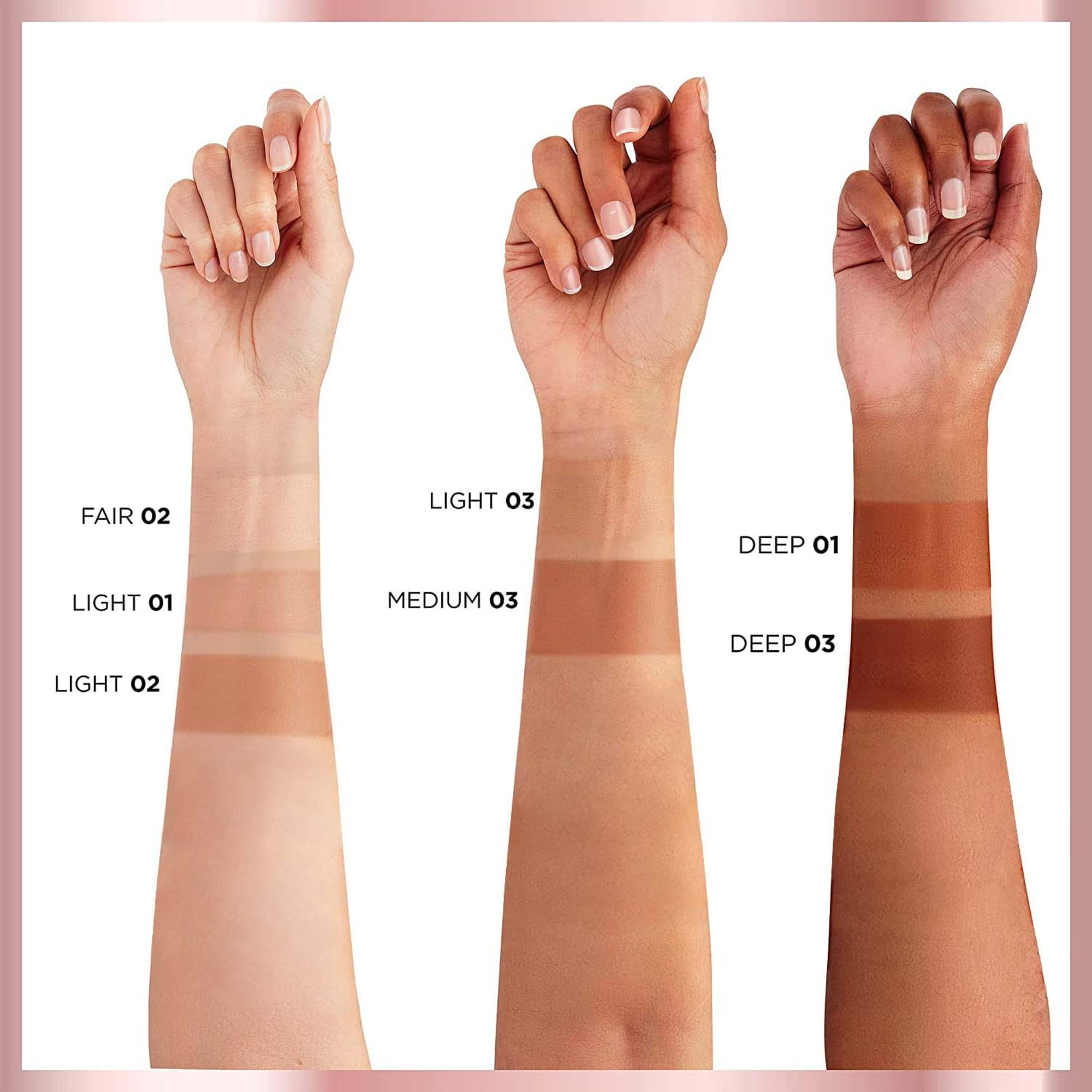 L'Oreal Paris Skin Paradise Water-infused Tinted Moisturizer with Broad Spectrum SPF 19 sunscreen lightweight, natural coverage up to 24h hydration for a fresh, glowing complexion, Medium 01, 1 fl oz