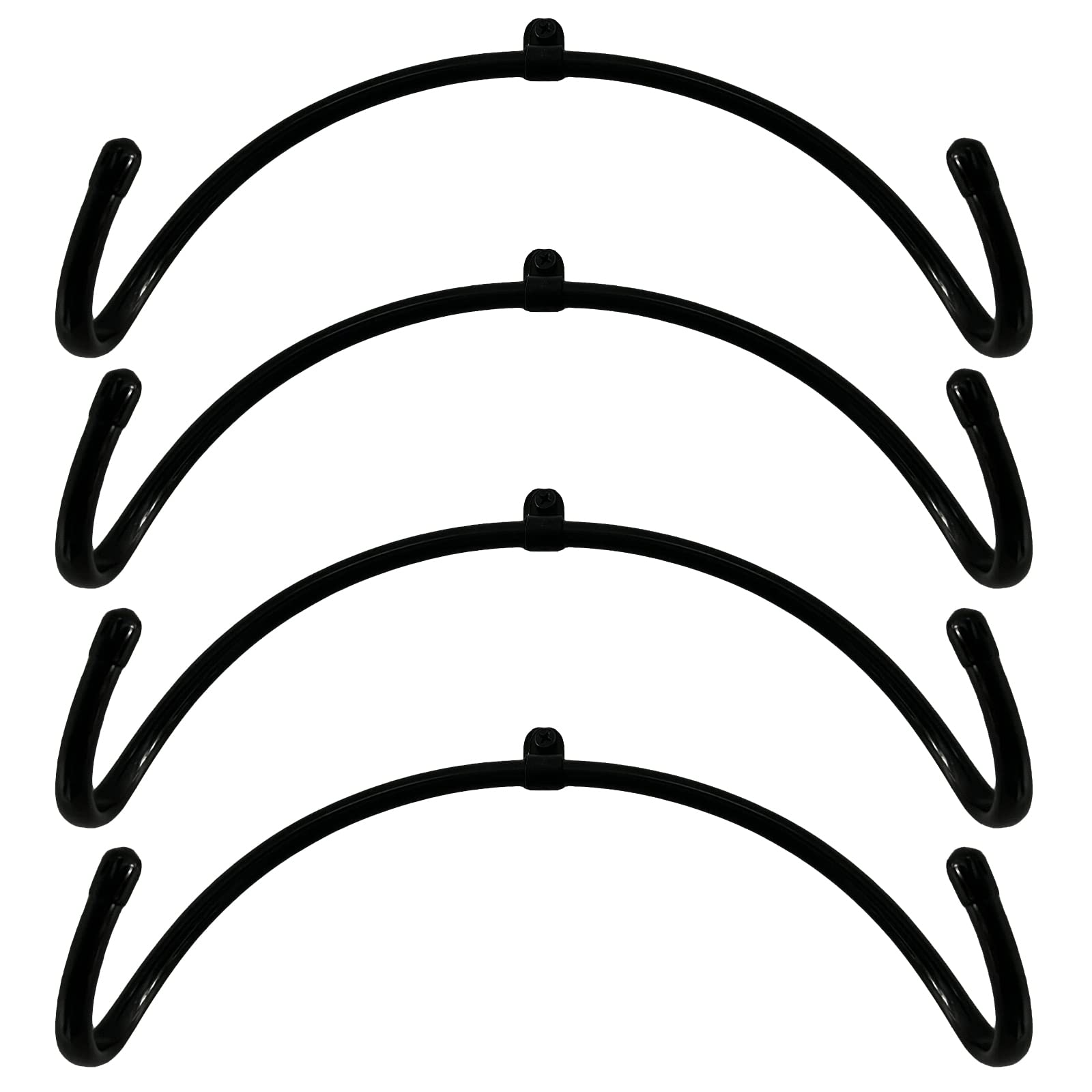 Pack of 4 – Rolling Pin Holder Rolling Pin Display Rack Rolling Pin Storage Organizers Rolling Pin Wall mount Hooks – Home Decor kitchen Wall Hanging Multi Purpose Bottle Rack - No Rolling Pin