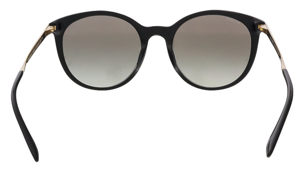 Prada CINEMA PR17SSF Sunglasses 1AB0A7-55 - Black Frame, Grey Gradient PR17SSF-1AB0A7-55