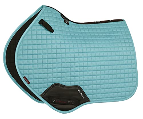 LeMieux ProSport AZURE Color Close Contact/Jumping Suede Square Saddle Pad
