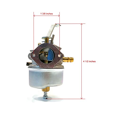 The ROP Shop Carburetor for Tecumseh/ARIENS Snowking Snowblowers 5hp 6hp H50 H60 HH60