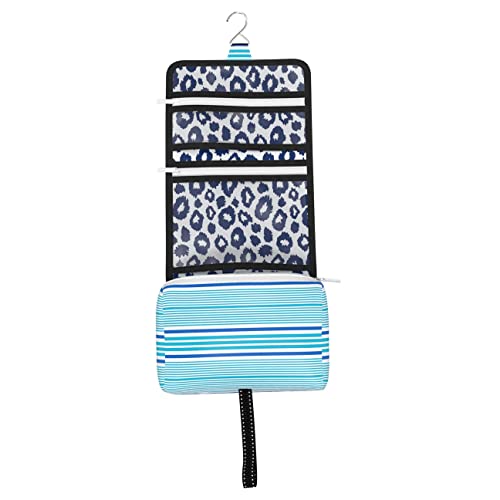 SCOUT Beauty Burrito Hanging Toiletry and Cosmetic Organizer with 3 Compartments