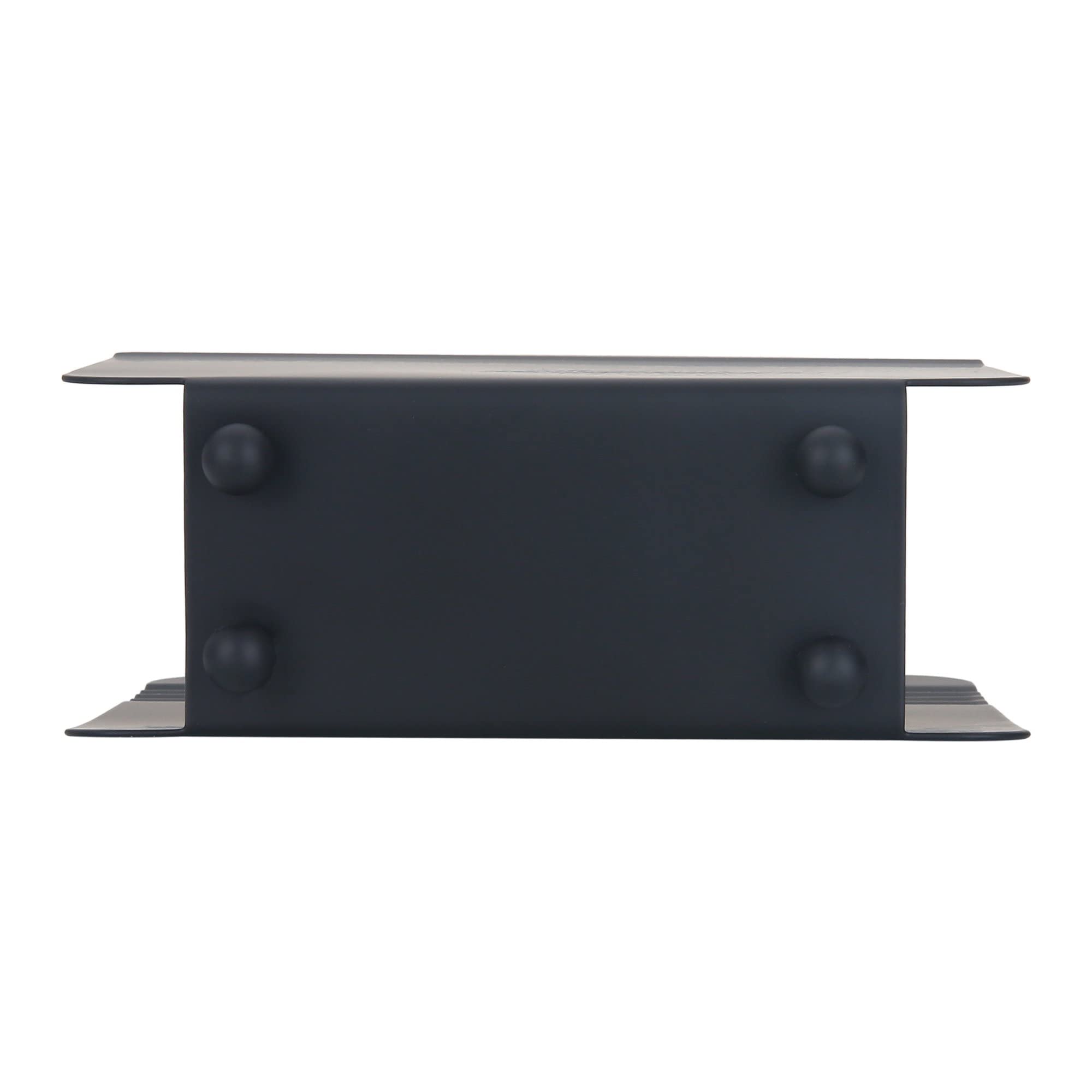 Napkin Holder, 2 Pack Paper Napkin Holders Tissue Dispenser Matte Black Finish for Kitchen Countertops, Dining Table, Picnic Table