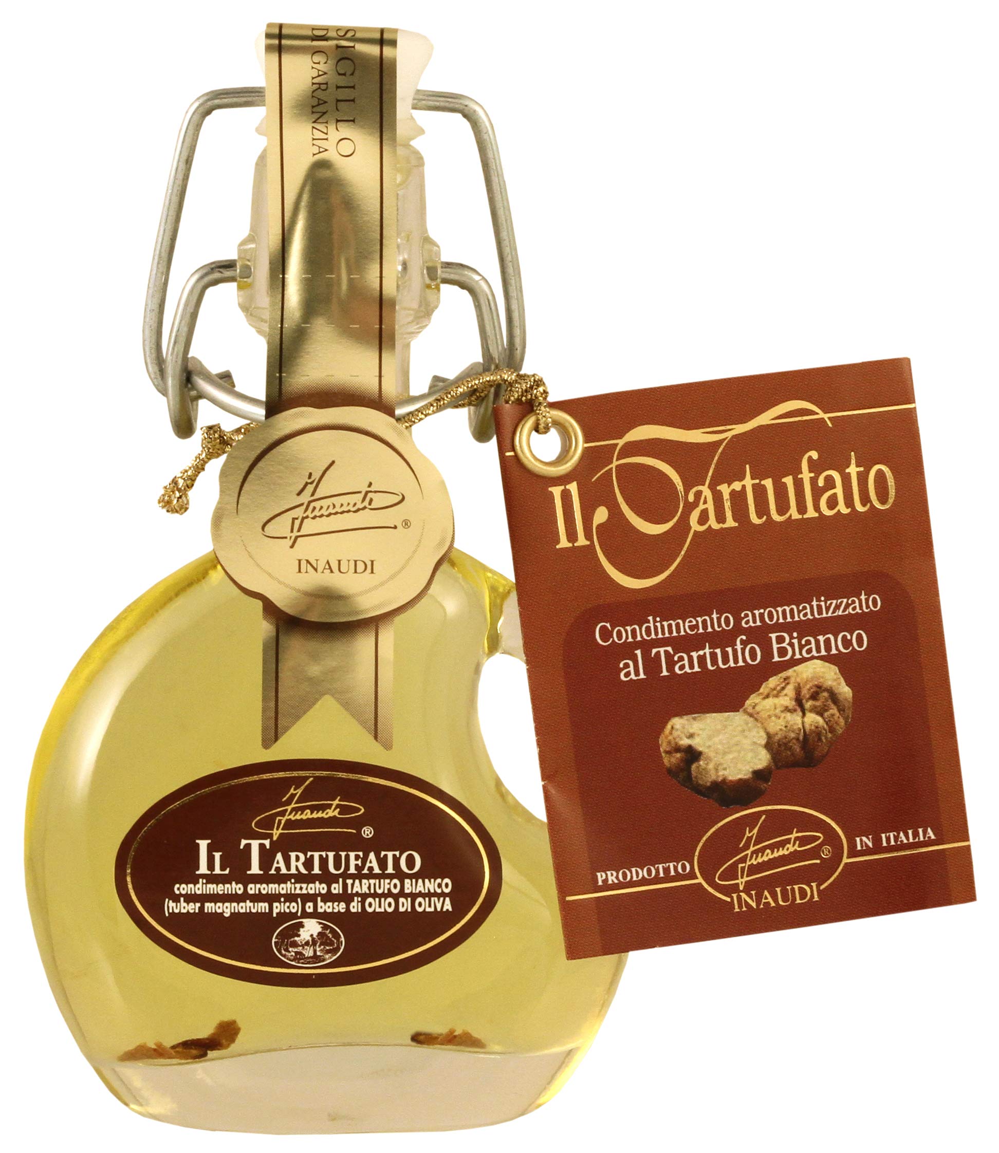 IMPORTED ITALIAN White Truffle olive oil with Truffle pieces