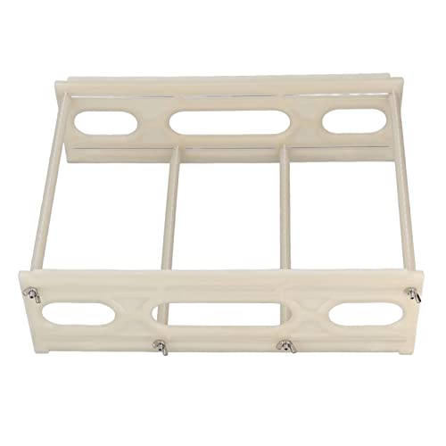 YYQTGG Record Holder,Record Drying Rack, Bending Resistant ABS Plastic Large Capacity Record Holder Storage Stand Fast Assembly Record Player Holder for Household Use
