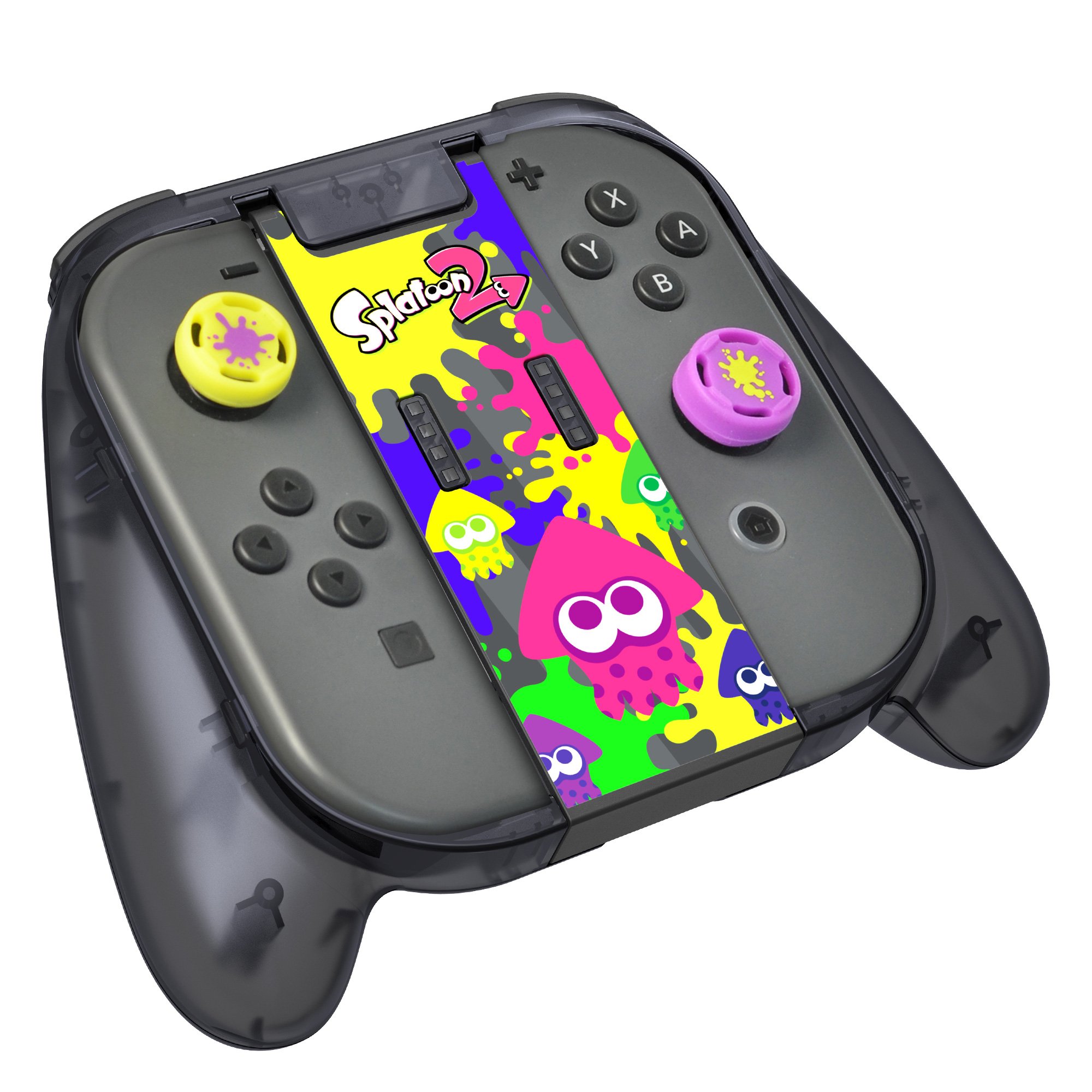 HORI Splatoon 2 Deluxe Splat Pack with Squid Trigger Grip Officially Licensed - Nintendo Switch,Case