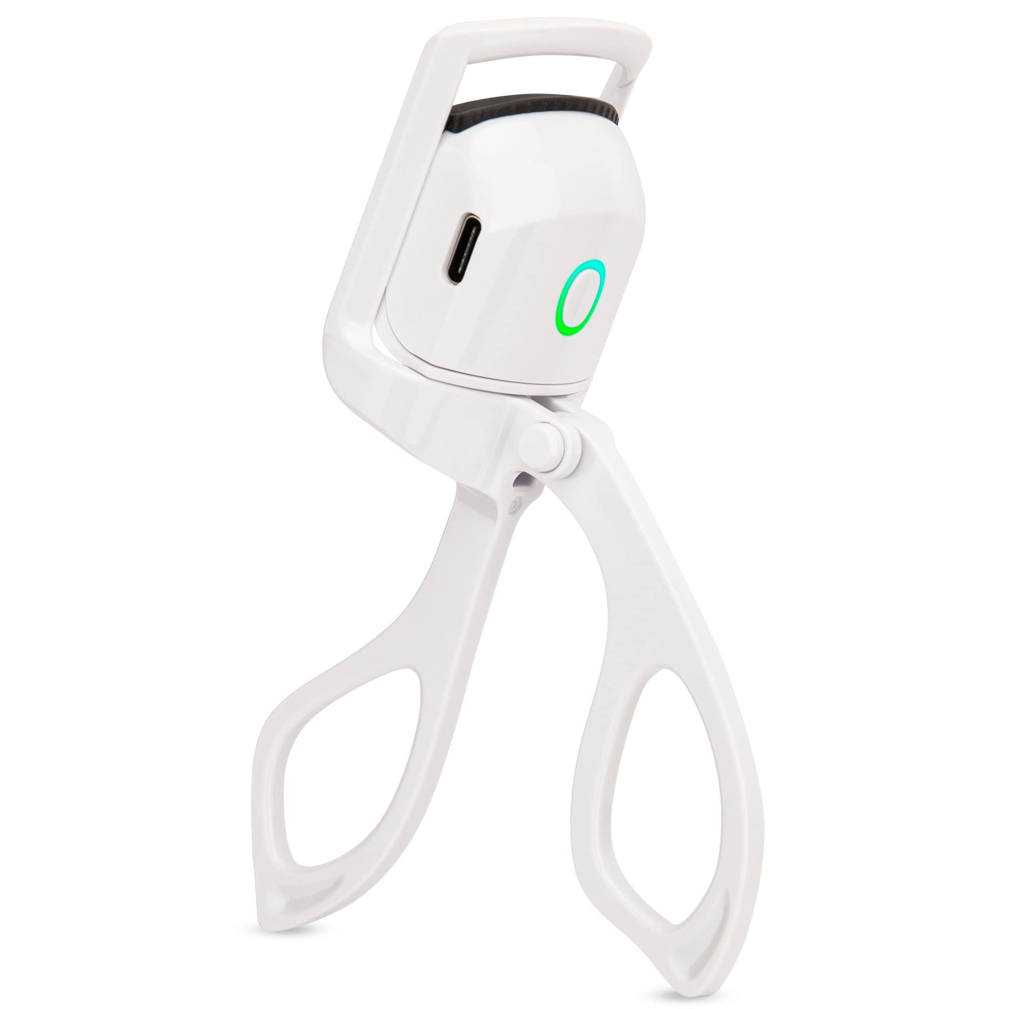Sekaler Heated Eyelash Curler – Rechargeable Electric Long-Lasting Lash for Natural Lashes Handheld with Quick Pre-Heat White 1.0 Count