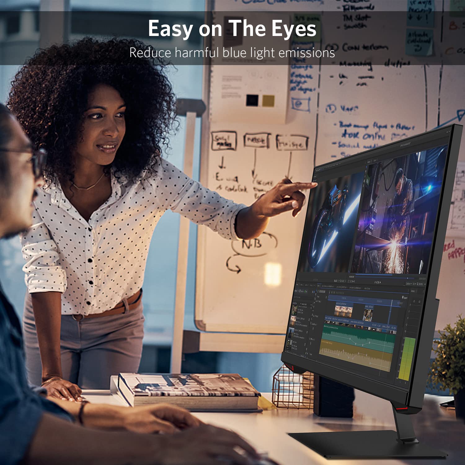 TEWELL 24in Gaming Monitor, with 165Hz Refresh Rate, 1920 * 1080P Full HD, Adaptive Sync, MPRT 1ms, HDMI and DP Inputs (DP Cable Included)
