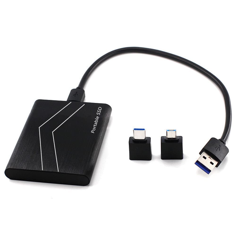 SaiDian 1Pcs Portable SSD Hard Drive Disk USB 3.1 16TB High Speed Solid State Mobile External