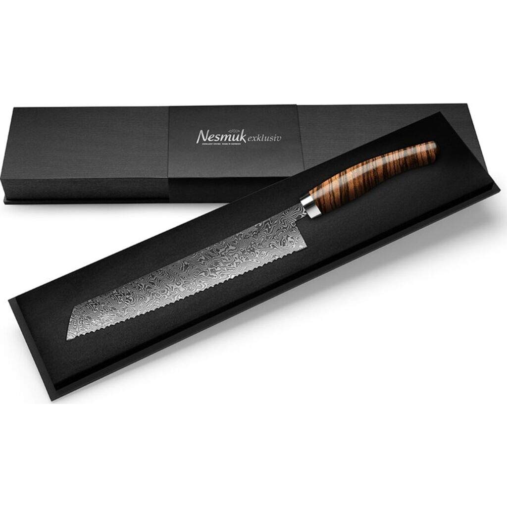 Nesmuk Exklusiv Bread Knife 270 MM - Zebrano