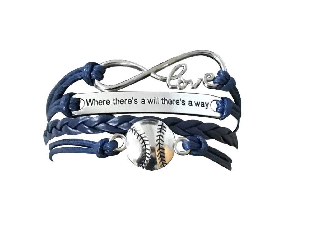 Infinity Collection Baseball Bracelet- Baseball Jewelry For Women - Gift for Baseball Moms
