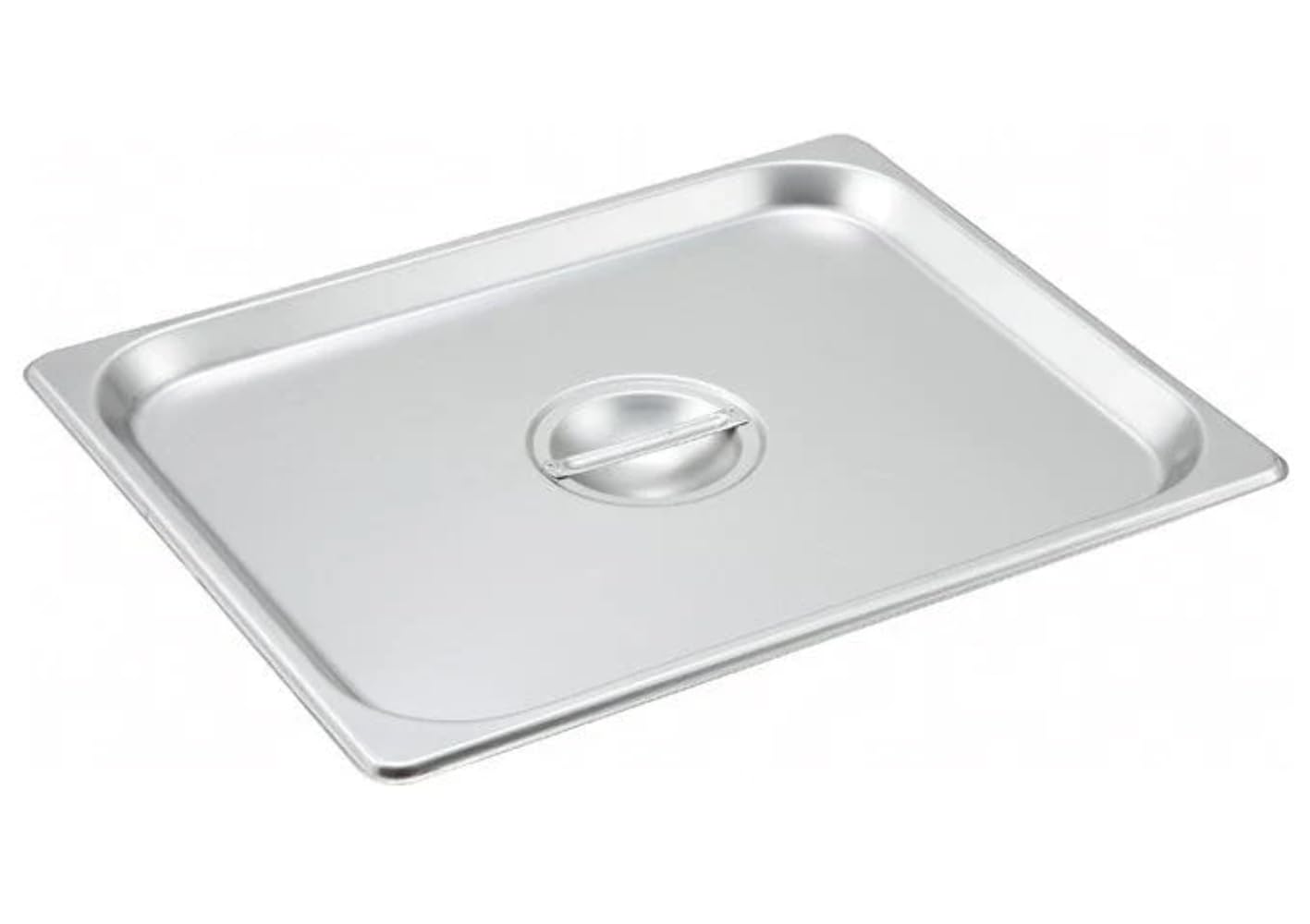 Winco SPSCH 44198 Size Solid Cover,Stainless Steel,Medium
