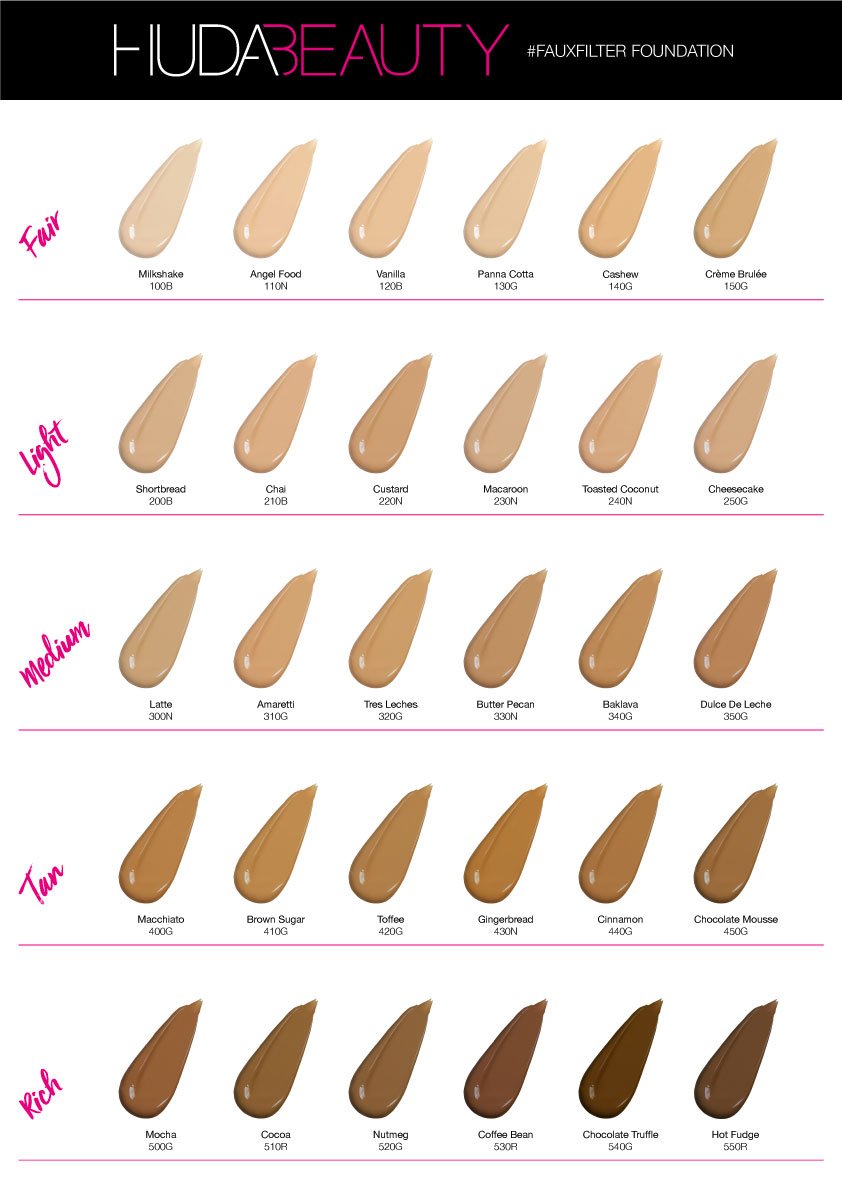 Huda Beauty Faux Filter Foundation in Cashew 140G #FauxFilter