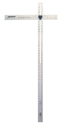 Swanson Tool Co AD124 Adjustable 48 Inch Drywall Square