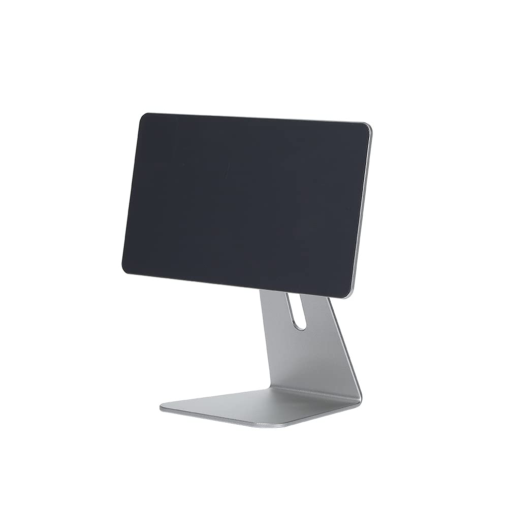 POUT E11 - Magnetic iPad Stand - Adjustable 360° Rotation Landscape/Portrait Portable Holder - Compatible w/Apple iPad Pro 12.9" 3rd/4th/5th/6th Gen