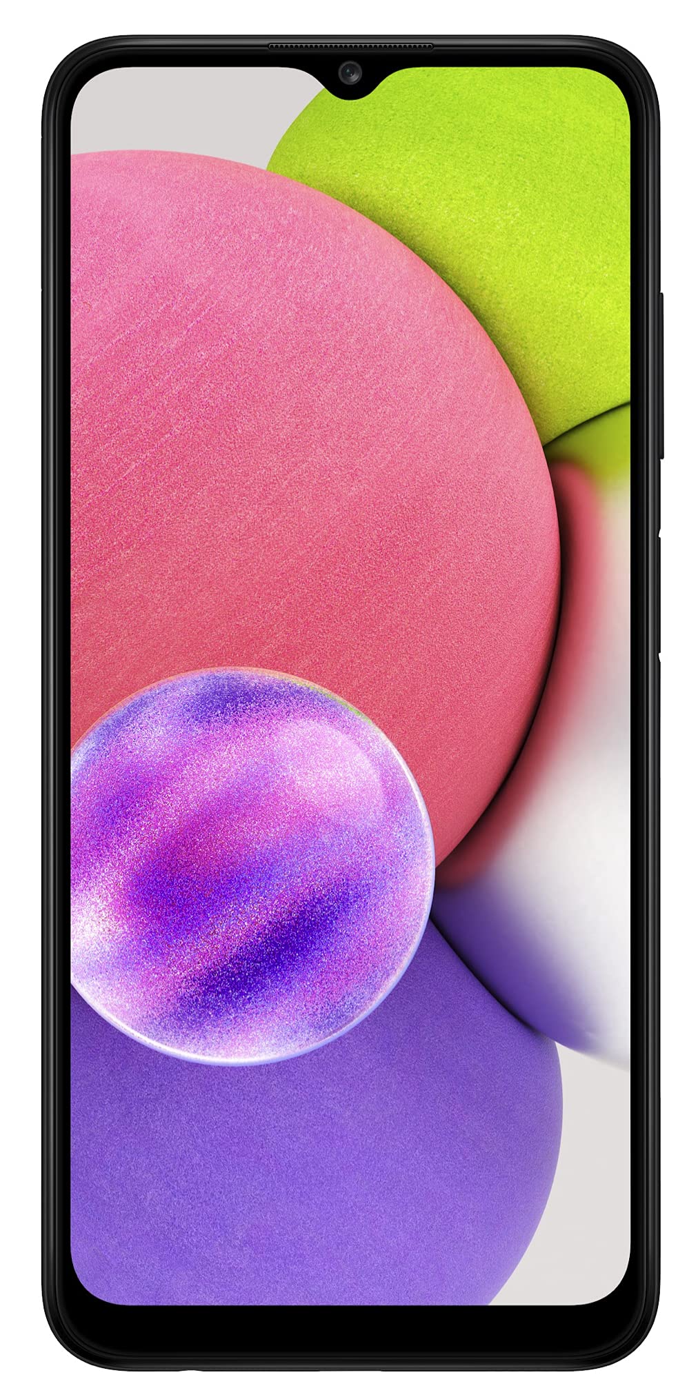 Samsung Galaxy A03S 4G LTE (NOT 5G) 6.5" HD+ Triple Camera 5000mAh Battery, Dual Sim GSM Unlocked Global 4G Volte (NOT VERIZON/Boost) International Model A037M/DS (Black, 32GB)