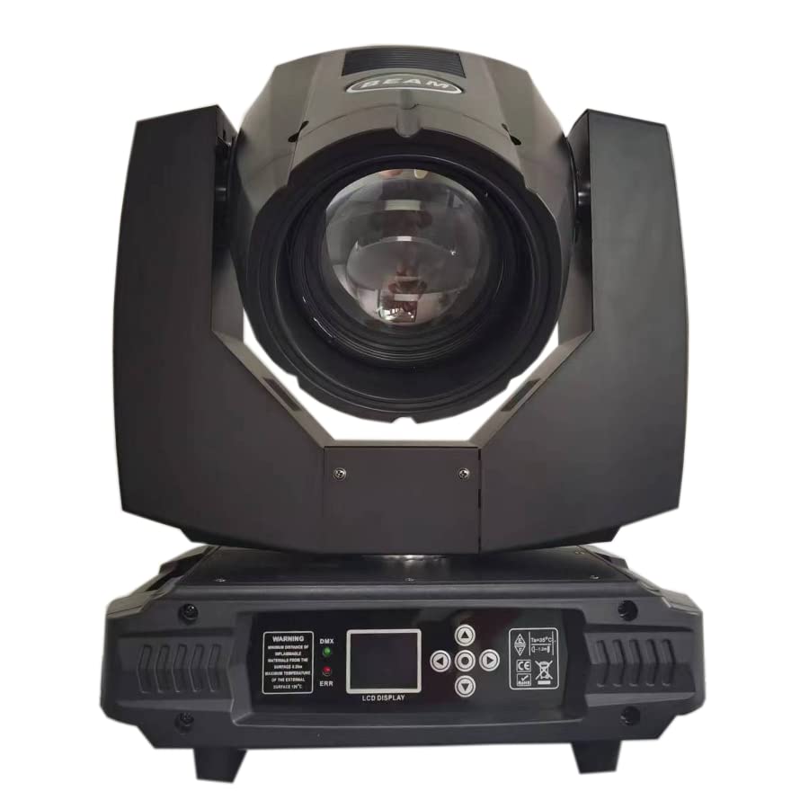 QHDannie Beam 7R 230W MovingHead Stage Light Sharpy GOBO Lyre DMX Rainbow Effect Common Mode Dj Bar Party Wedding