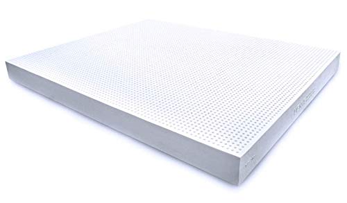 Vytex 100% Natural Latex Super Soft - King 2 Inch Topper Collection The Only Virtually Allergy Free Latex - Super Soft - King 2 Inch Equivilent to 14 ILD