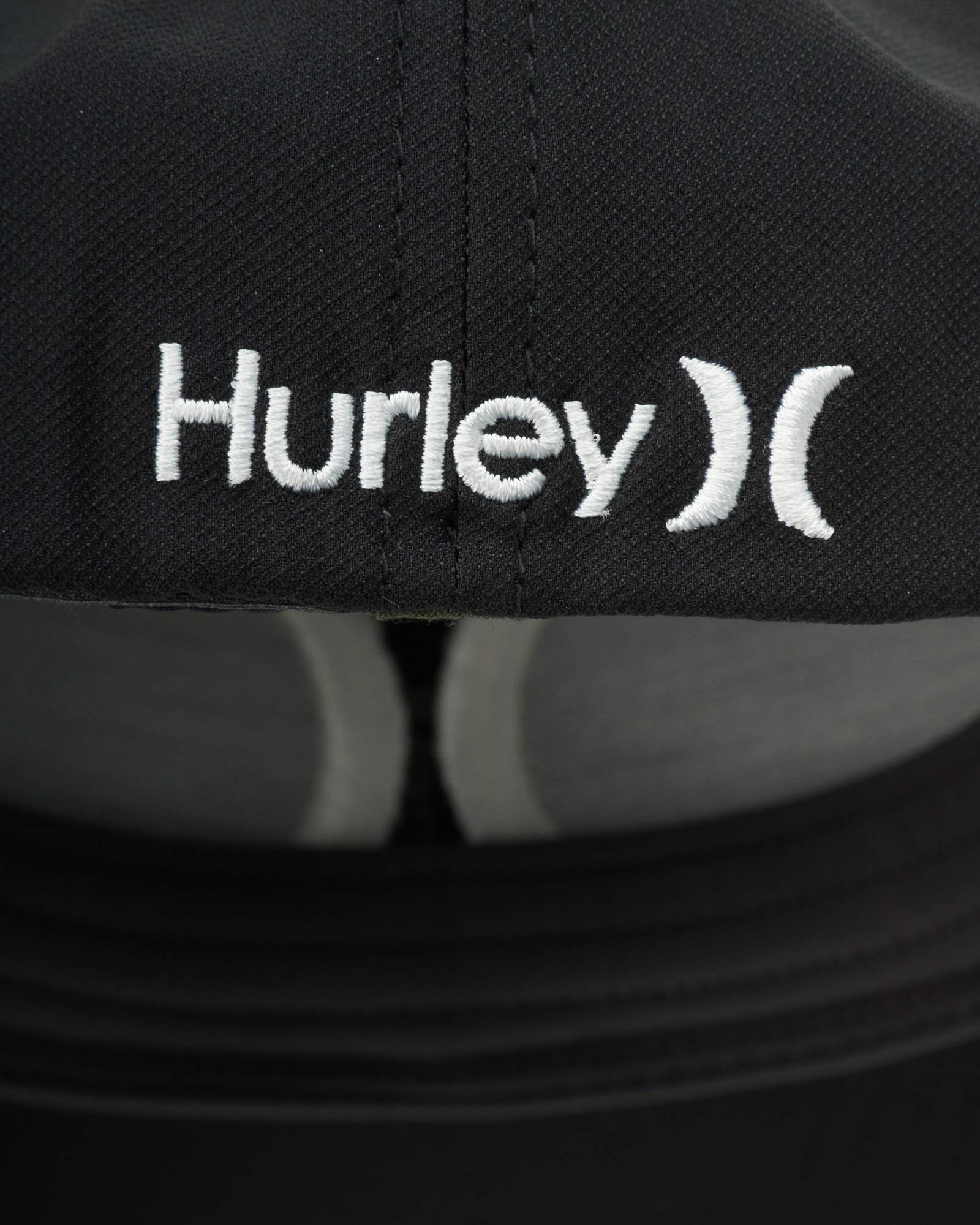 Hurley Men's DRI-FIT ONE&ONLY 2.0, Black/White, Large-X-Large